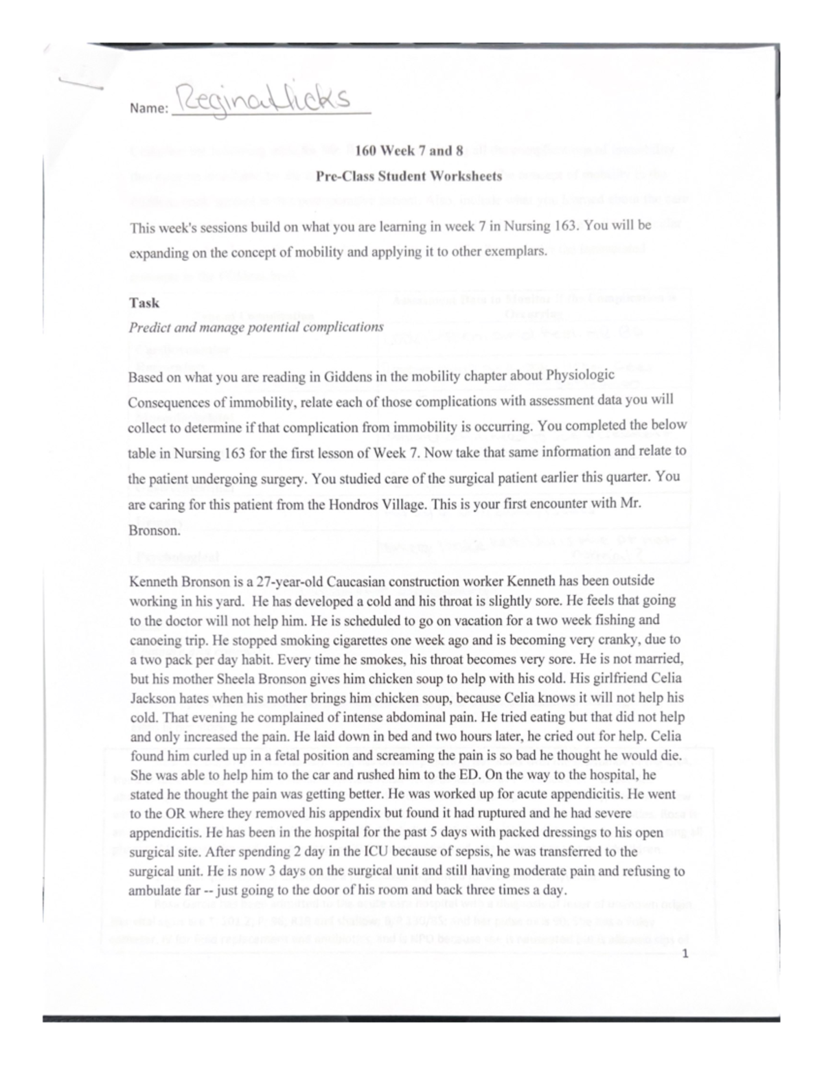 160 Week 7 & 8 Homework Assignments Overview and Guidelines - Studocu