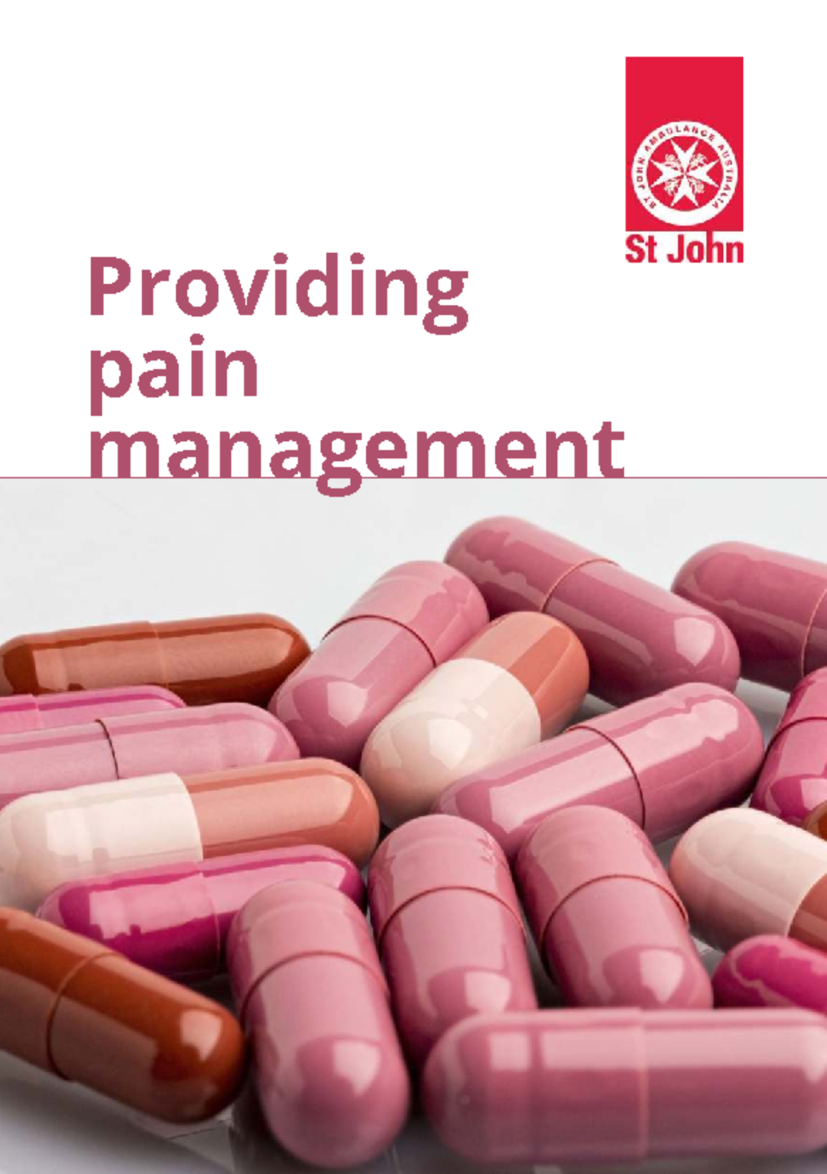 Pain Management Training Resource for First Aiders (RTO 88041) - Studocu