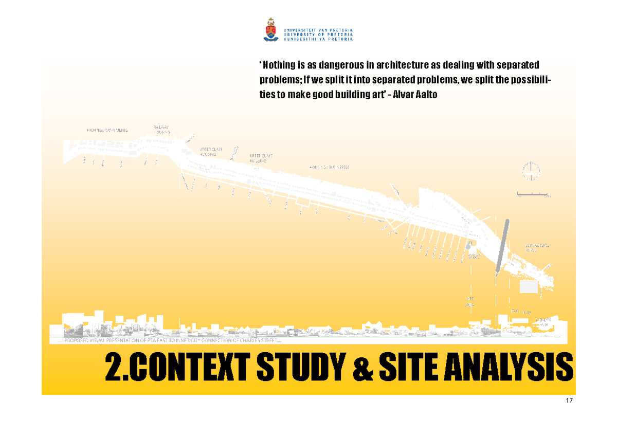 Context Study & Site Analysis Example for Architecture Project - Studocu