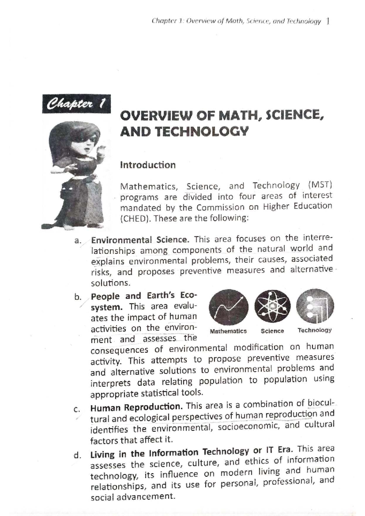 MST 101: Overview of Math, Science, and Technology & Natural Resources ...