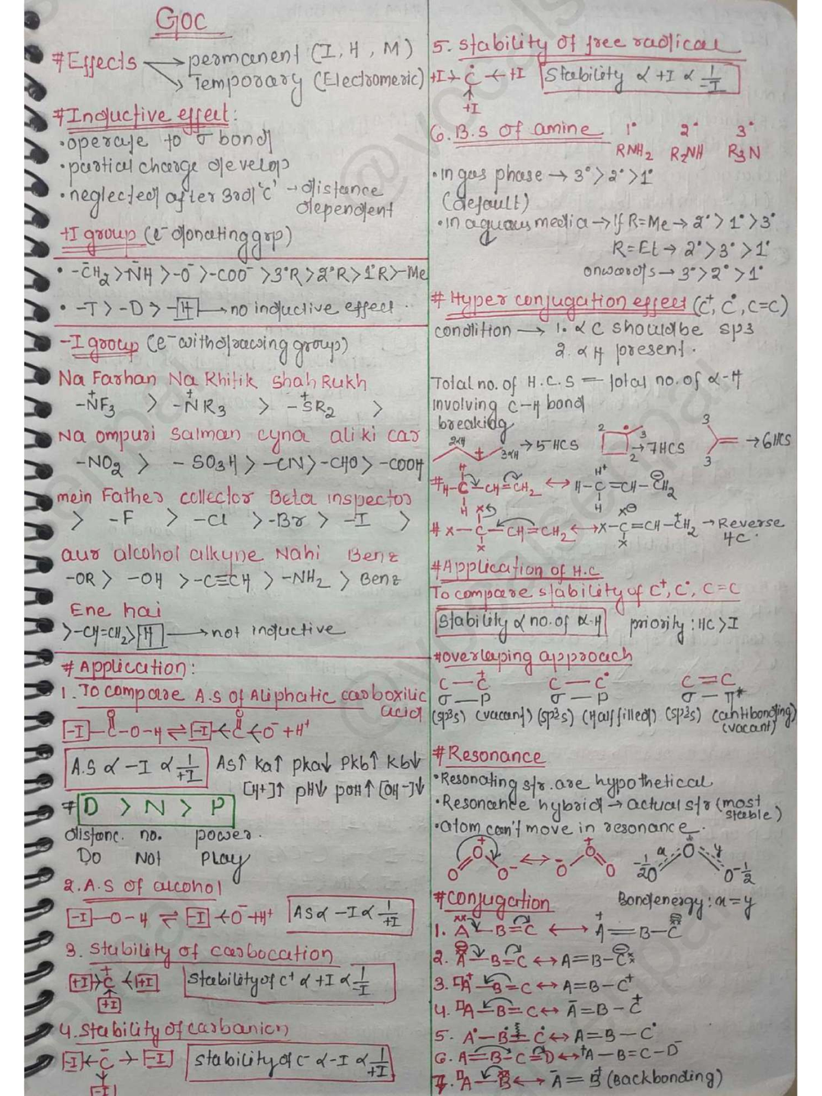 Stability of Free Radicals and Inductive Effects in Organic Chemistry ...