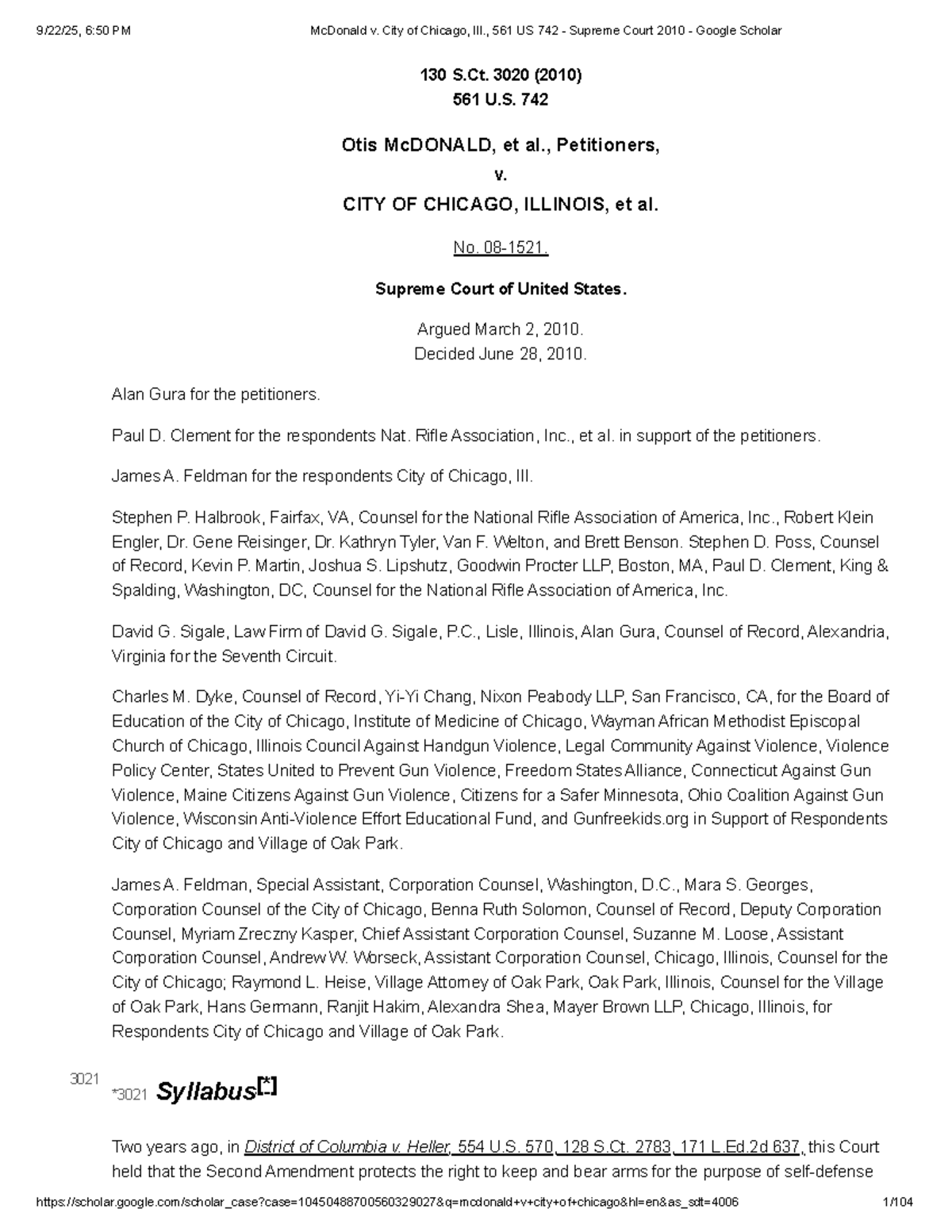 Analysis of the Fourteenth Amendment and Its Impact on Civil Rights ...