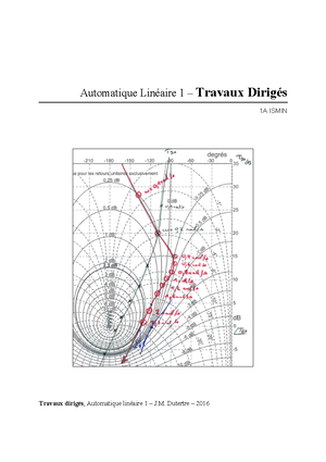 Corrigé TD-1-2023 - TD transmission de signal analogique - Télécom. analogique et numérique ...