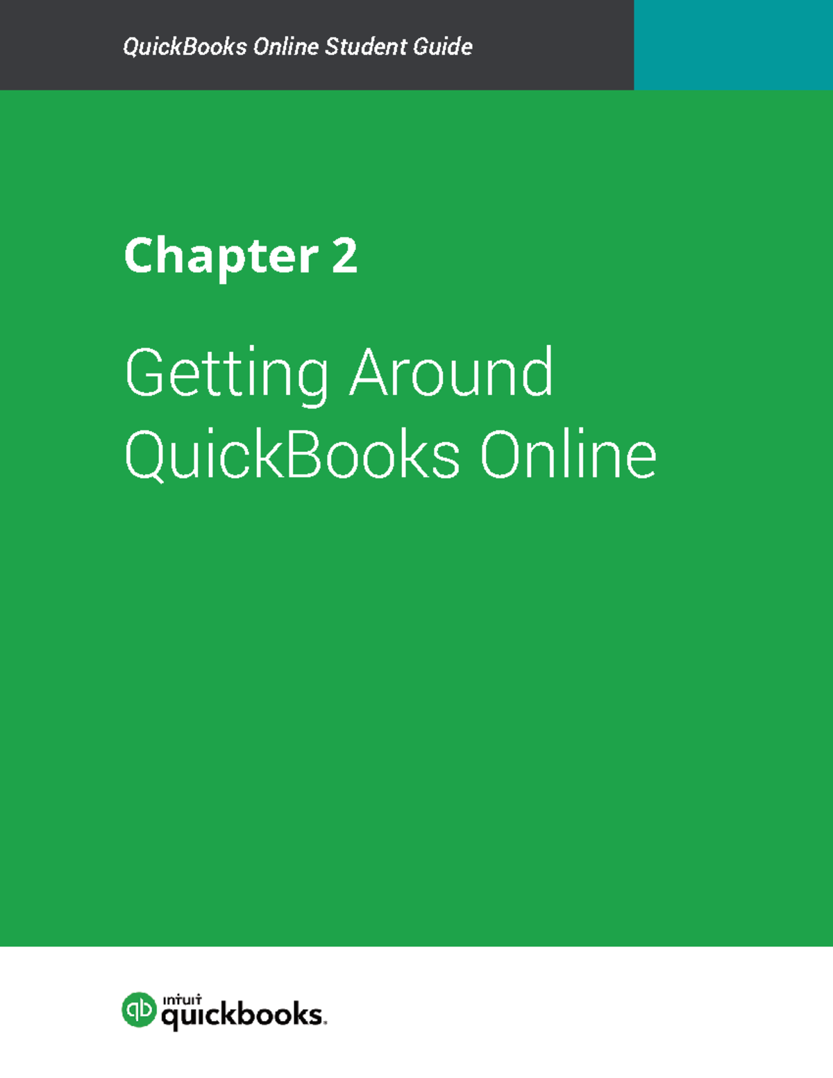 QB Online Student Guide - 2020 - Chapter 2 - QuickBooks Online Student ...