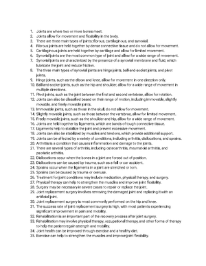 Bone markings and functions - Process: A projection or bump on the ...