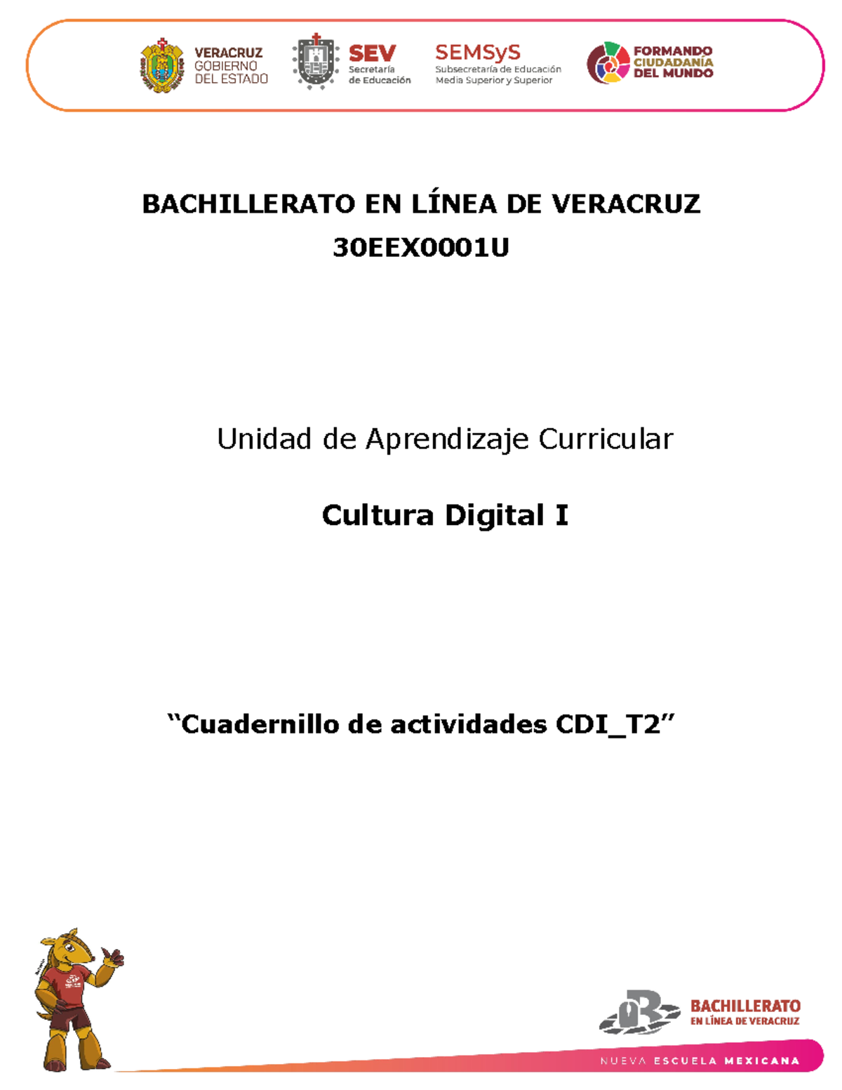 Cuadernillo de Actividades - Cultura Digital I (CDI T2) - Studocu