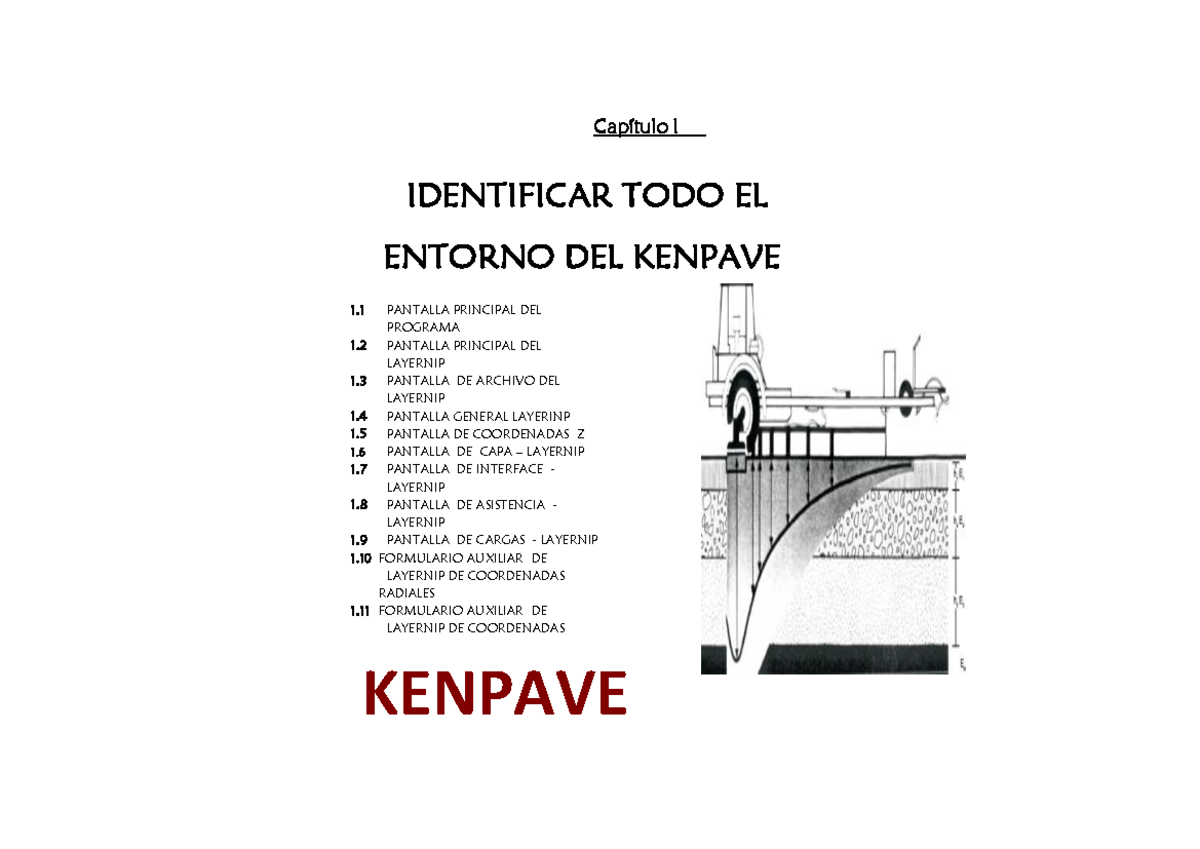 Manual de Cálculo de Kenpave - Guía de Uso y Pantallas Principales ...