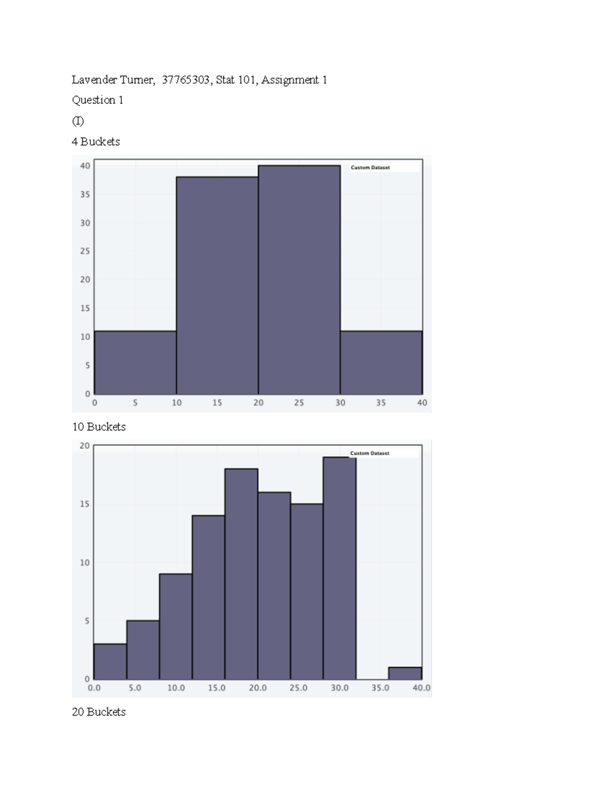 STAT101 Assignment 1, 2021 - Statistics 1 - UCNZ - Studocu