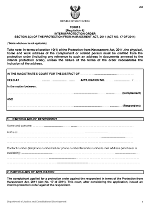 Schedule 5 Offences - notes - SCHEDULE 5 OFFENCES Attempted murder with ...