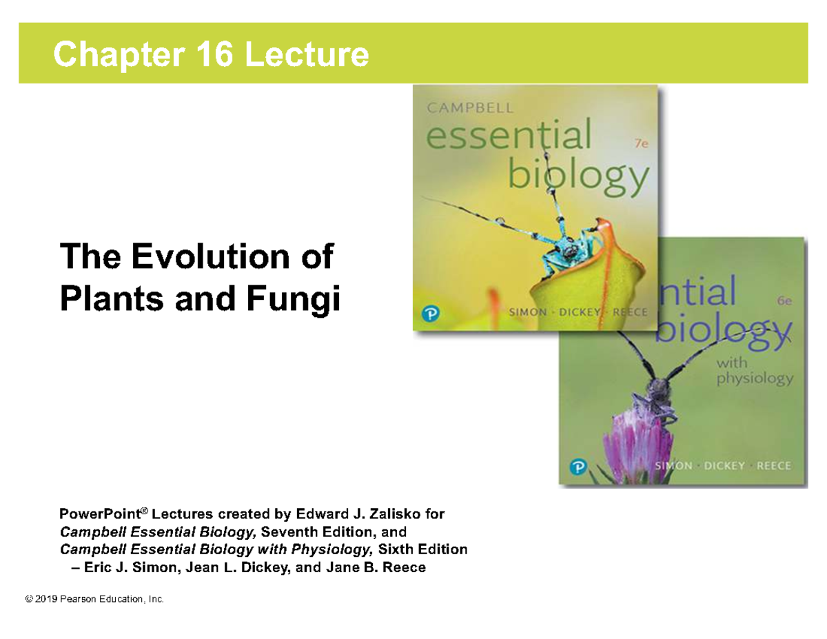 PLT 101: Structural Adaptations of Plants and Algae - Studocu