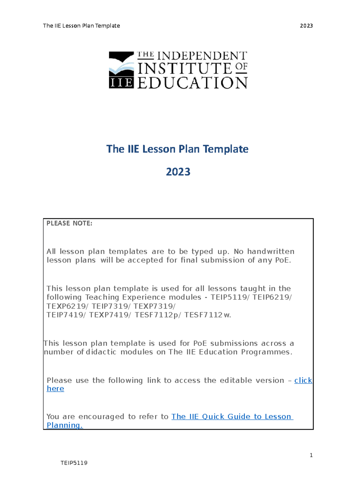 Grade 9 Lesson Plan: Listening & Speaking Strategies for TEIP6219 ...