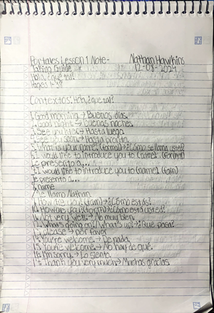 [Solved] Leccin 3 Autoevaluacin Completar Fill in the blanks with words ...