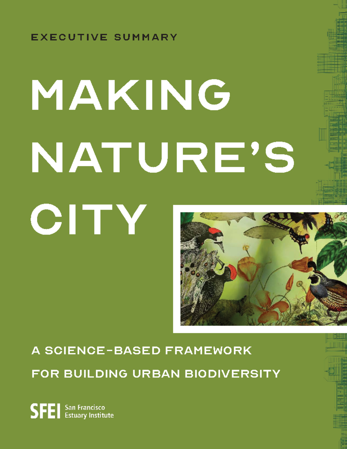 Making Nature's City: Executive Summary on Urban Biodiversity Framework ...
