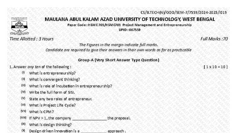 AIML 7th SEM - CSE (AIML) Syllabus Overview and Details - Studocu