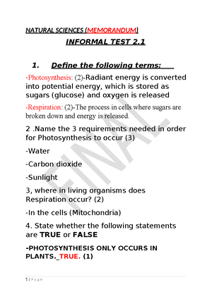 Natural Sciences Gr 8 & 9 Subject Guide 2025: For Teachers & Heads ...