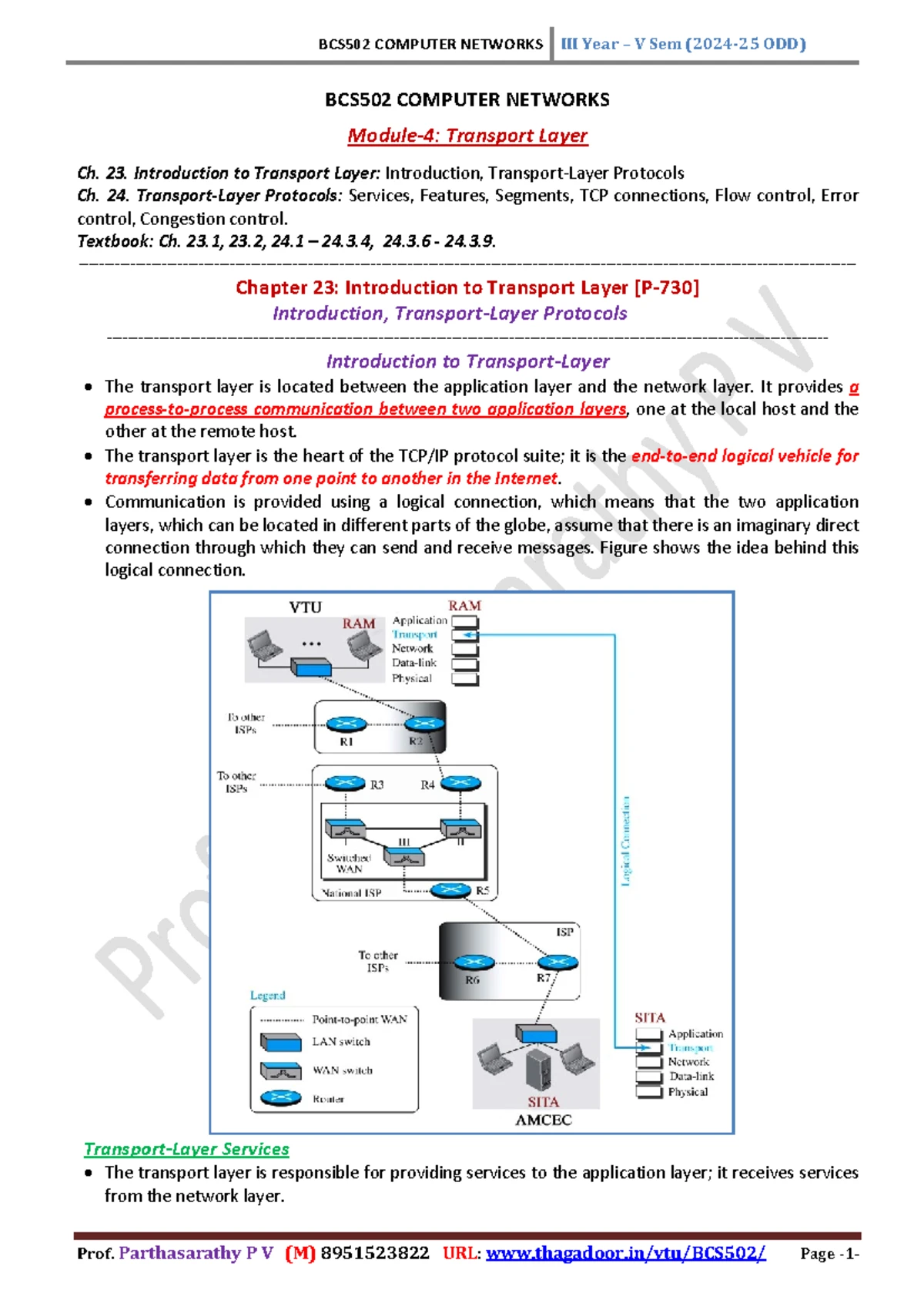 CN-MOD-5 - this is module-5 BCS502 notes - BCS502 COMPUTER NETWORKS III ...