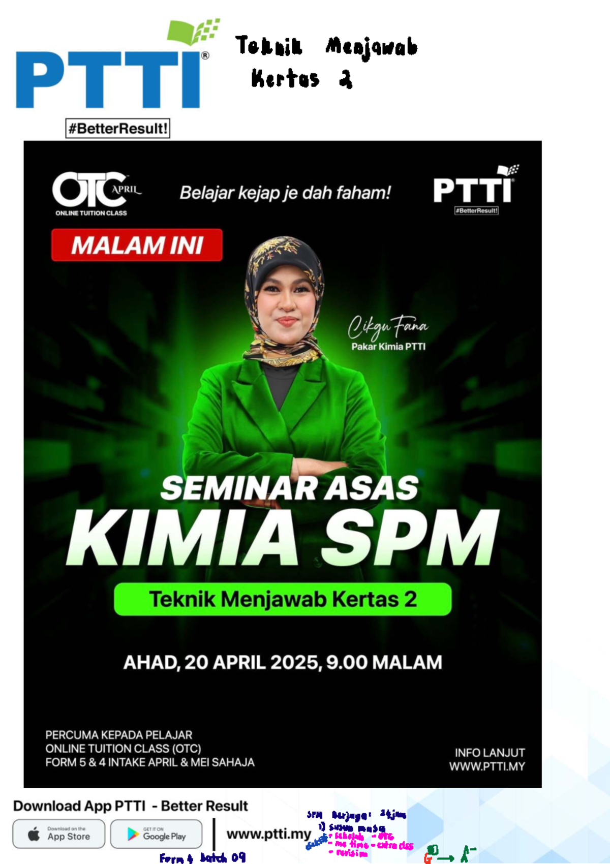 TRIAL KIMIA SPM 2024 - KERTAS 2: FORMULA & PERSAMAAN KIMIA - Studocu