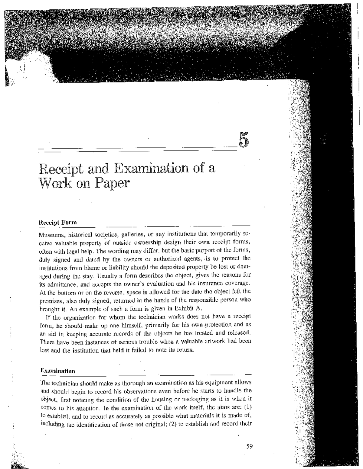 Final Exam Review Guide for Course ABC123: Paper Receipt & Examination ...