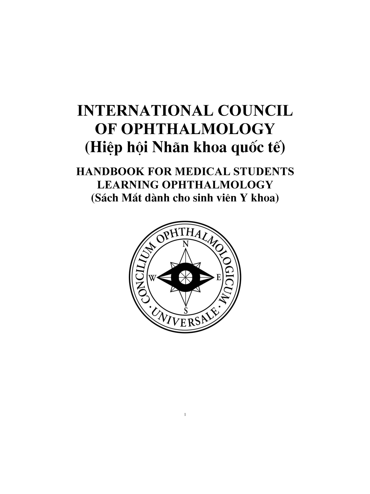 Atlas ICOT - Handbook for Medical Students in Ophthalmology - Studocu