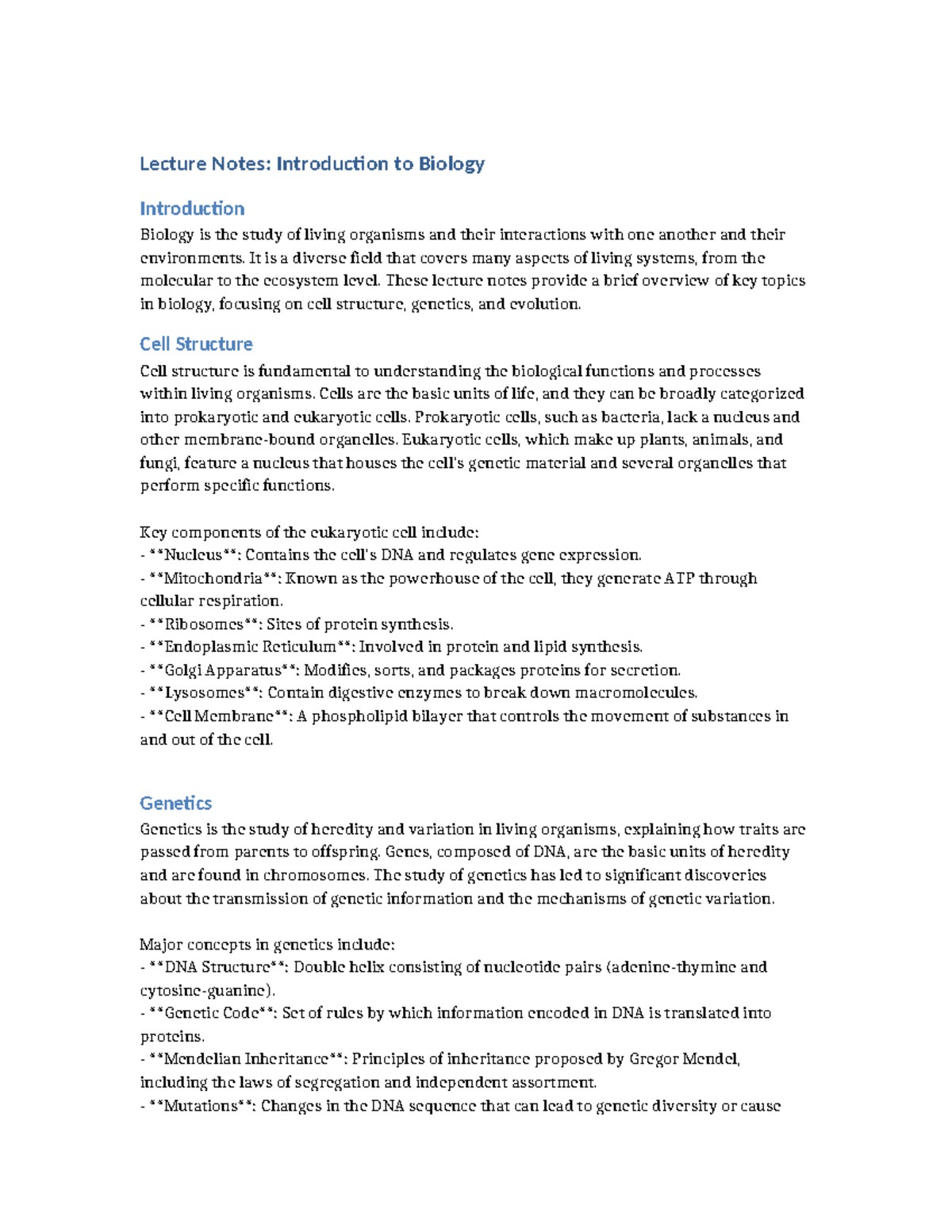 Mnt data Sample Lecture Notes 4 - Lecture Notes: Introduction to ...