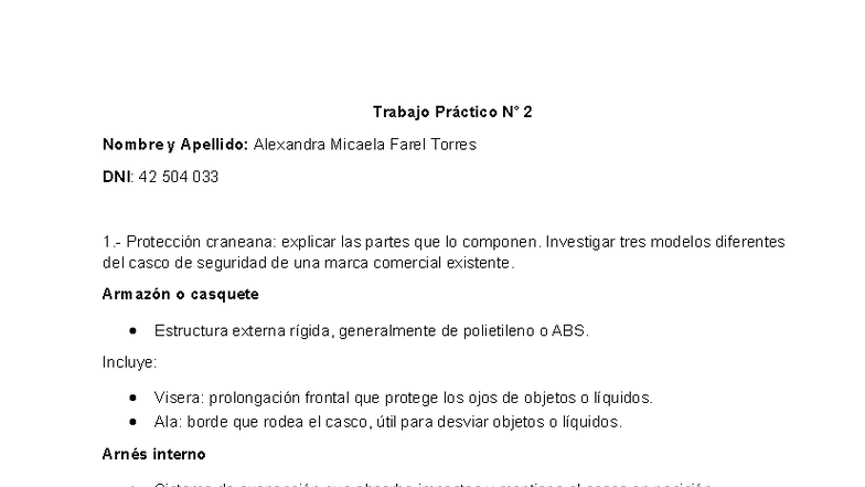 TP N° 2 -Seguridad 5 -Alexandra Micaela Farel Torres - Trabajo Práctico ...