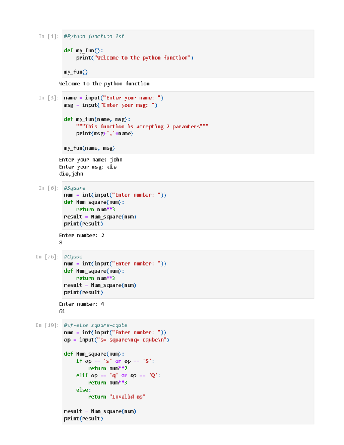 Chapter 3 - Python Functions and Operations Guide - Studocu