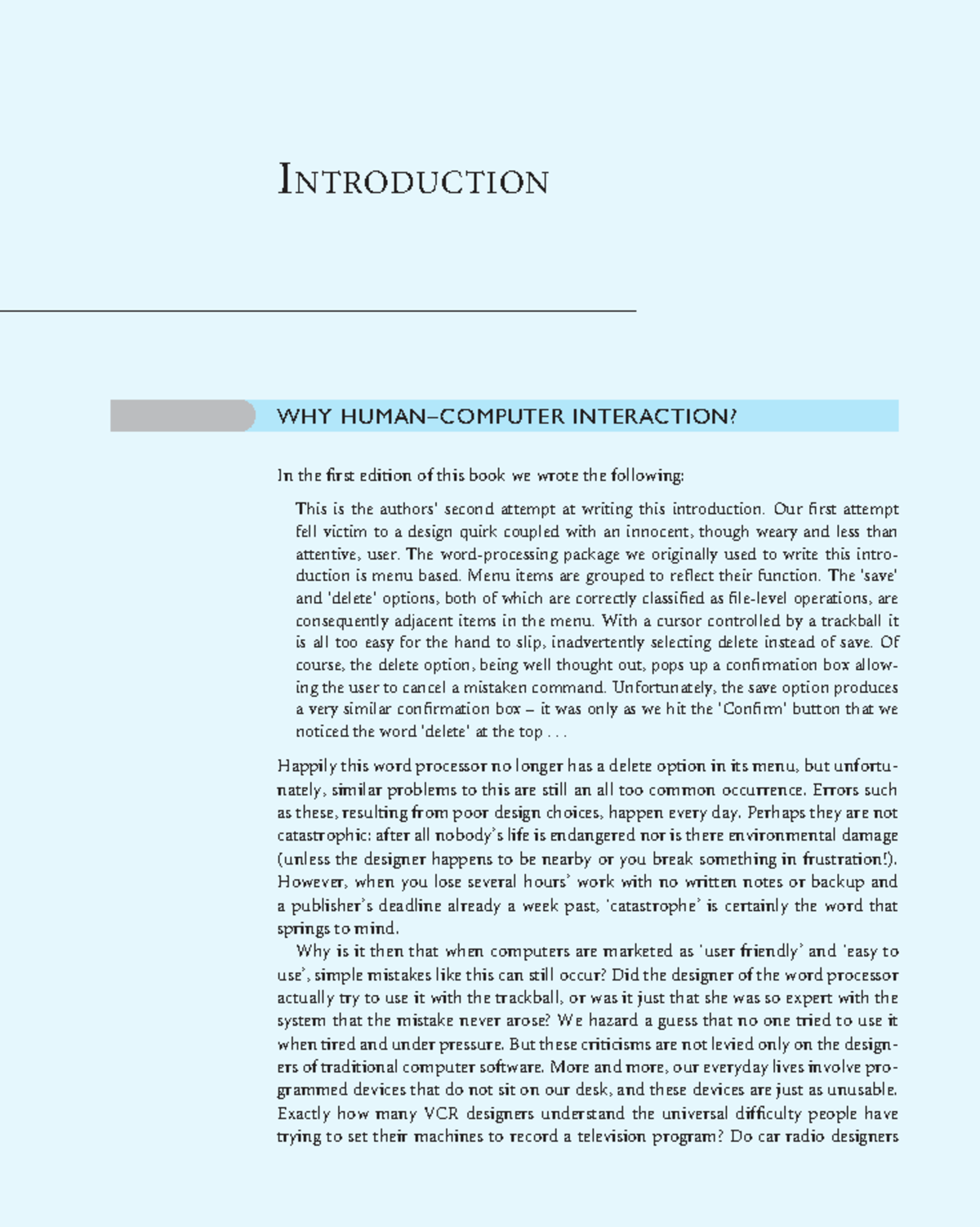 HCI 101: Introduction to Human-Computer Interaction Principles - Studocu