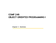 COMP 248 - Concordia - Object-Oriented Programming I - Studocu