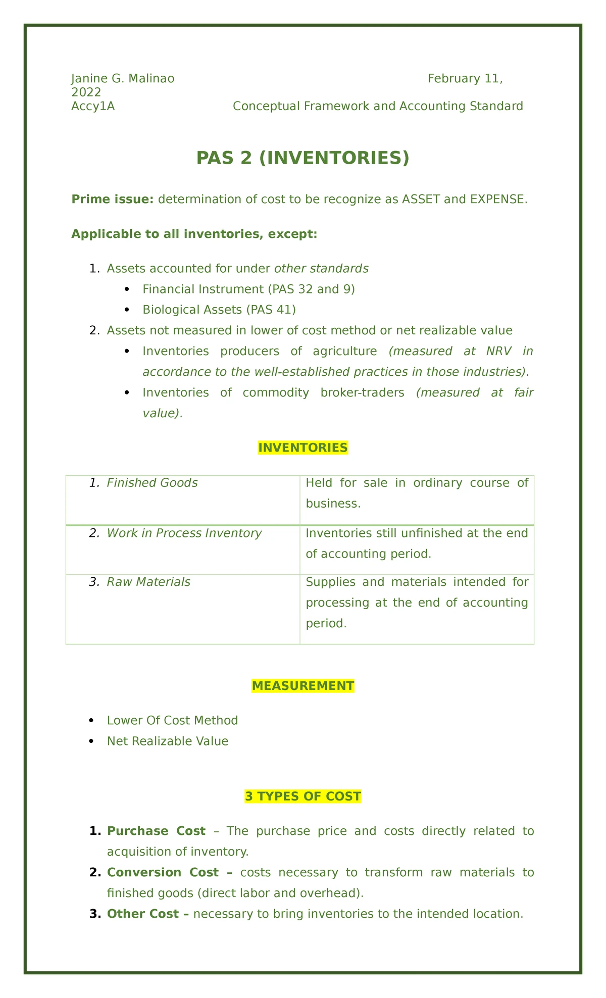 PAS 37 Provisions, Contingent Liabilities AND Contingent Assets - PAS ...