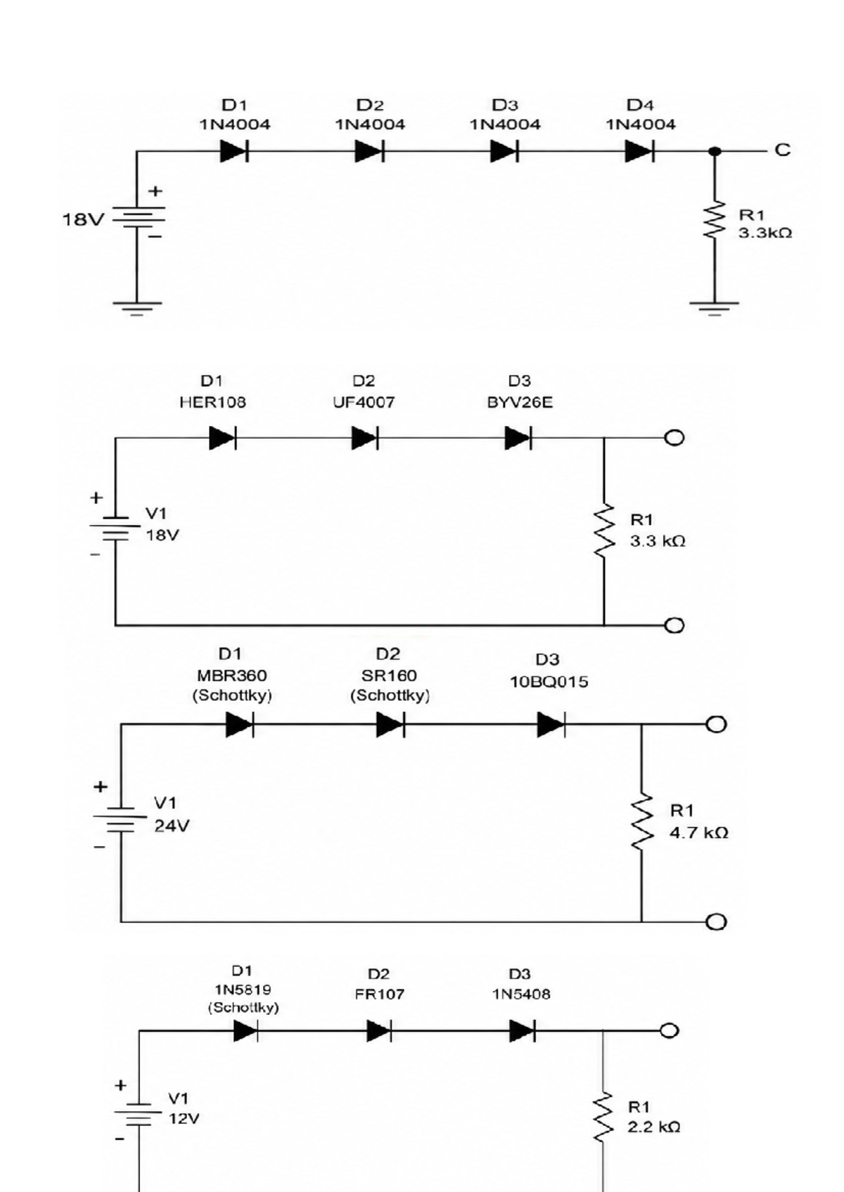Circuit Analysis and Diode Configurations for 67 - tarewa - Studocu