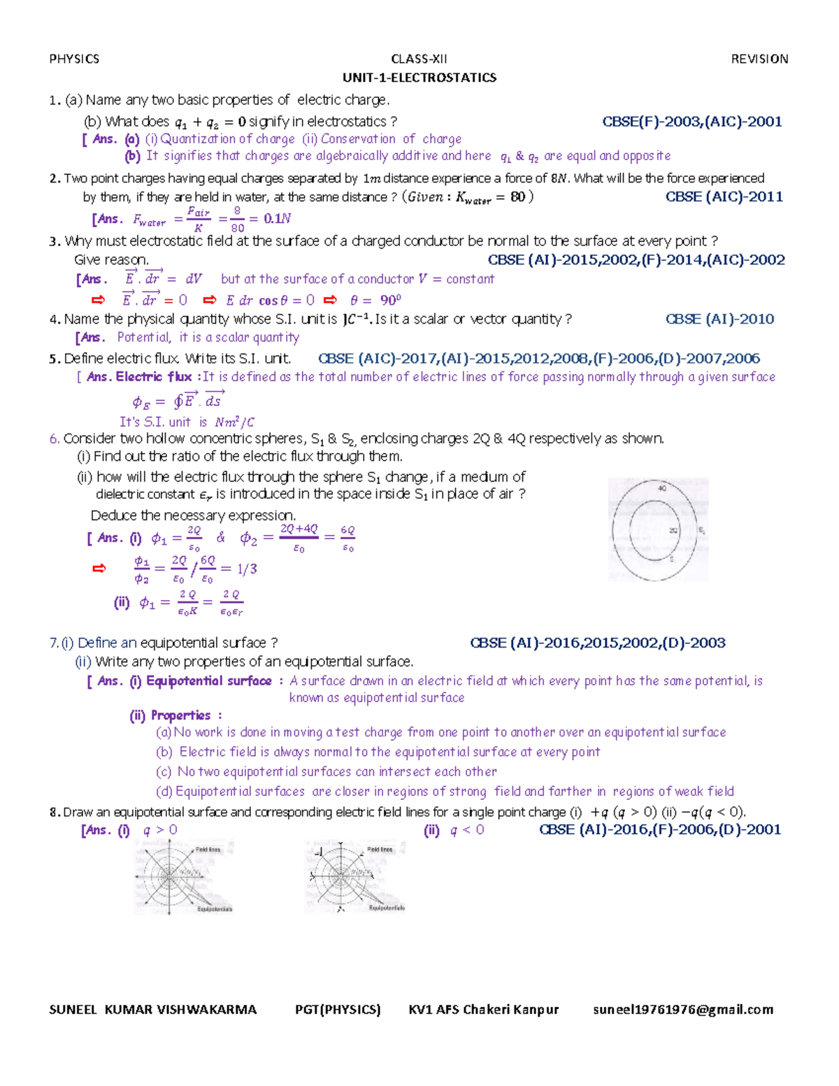 PHYSICS REVISION FAQ - Key Concepts and Questions - Studocu