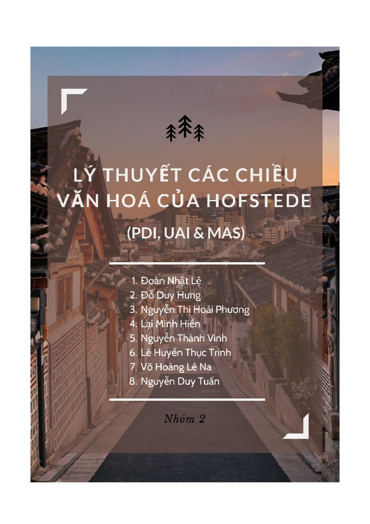 Mô Hình Hofstede: Phân Tích PDI, UAI & MAS Tại Hàn Quốc - Studocu