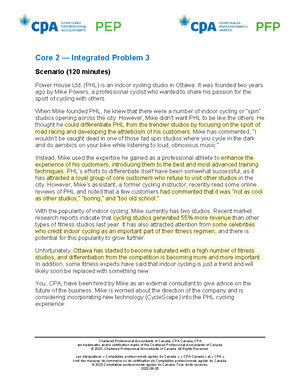 IP01 - Integrated Problem - Chartered Professional Accountants of ...