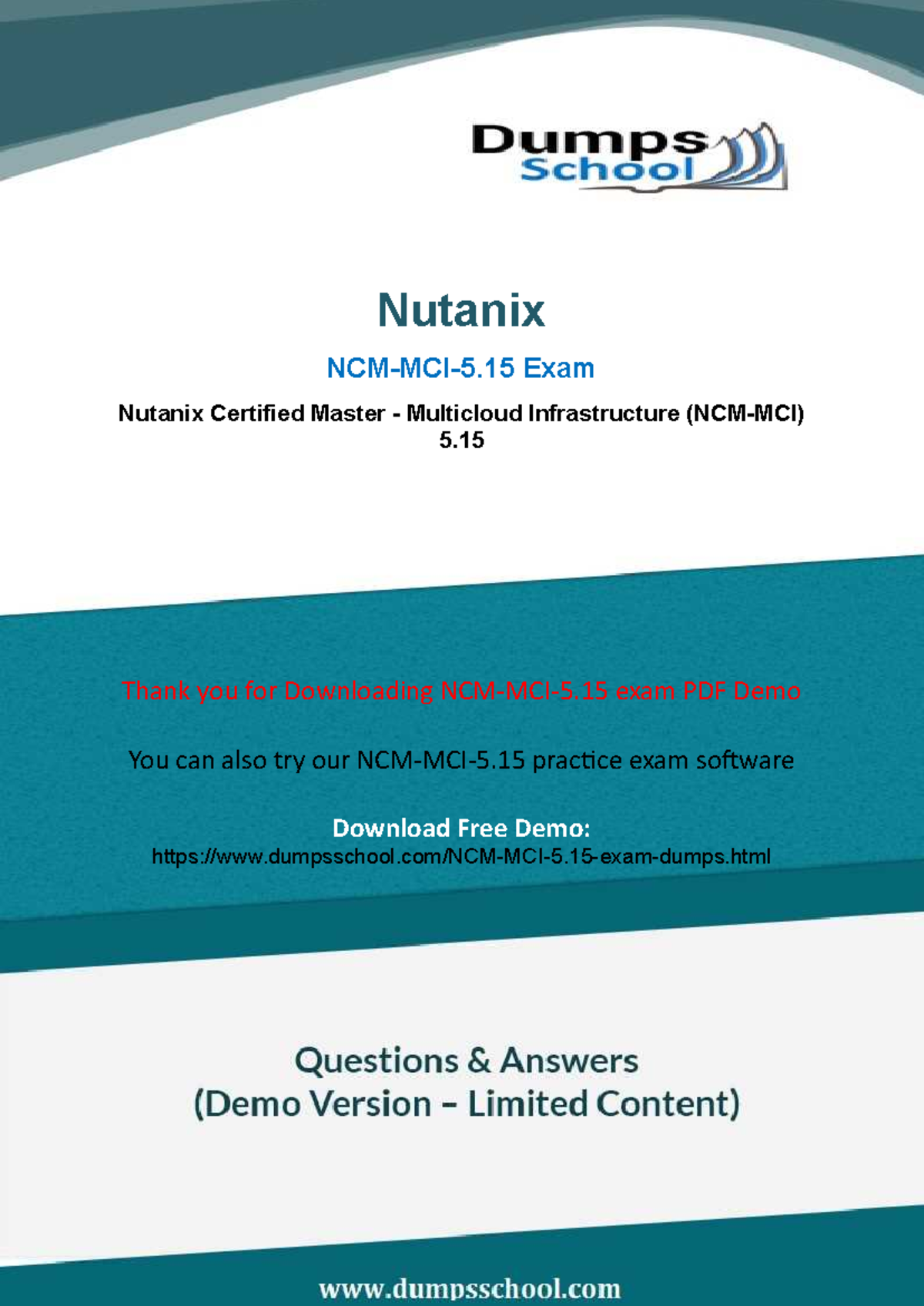 NCM-MCI-5.15 Exam Study Guide for Nutanix Certified Master - Studocu
