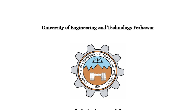 Lab Assignment 3: Data Structures - UET Peshawar - Studocu