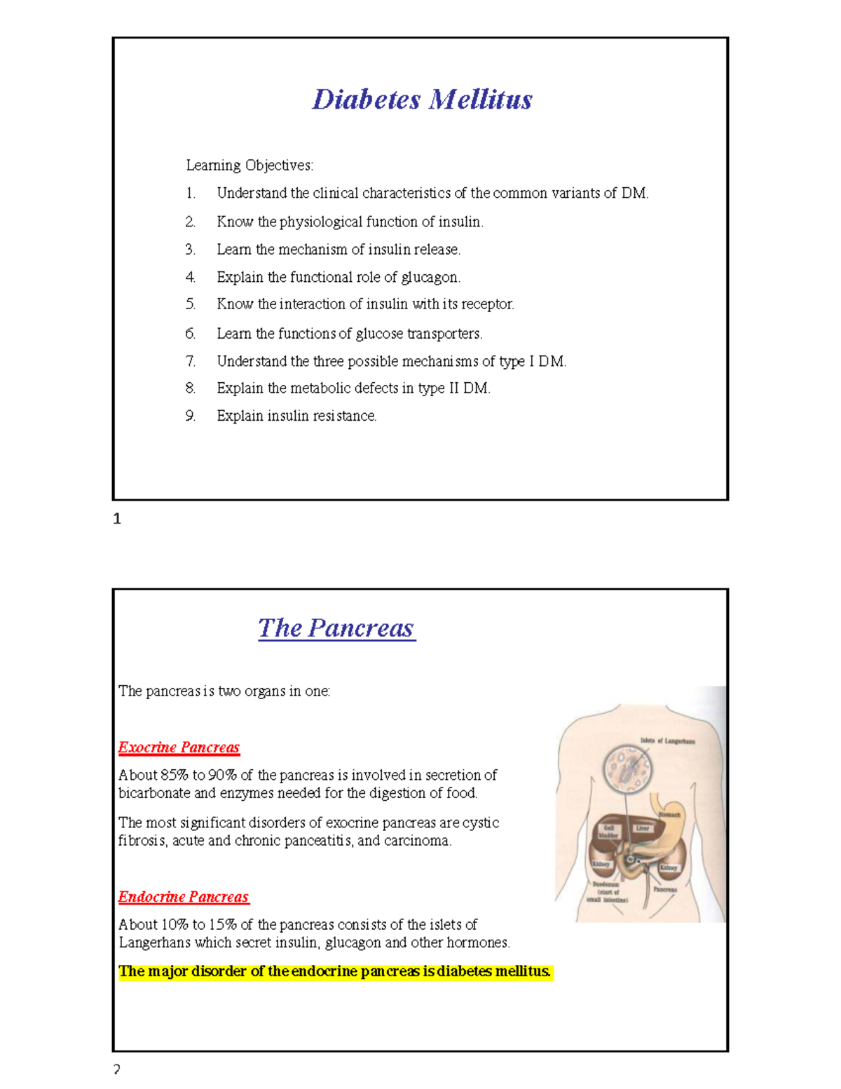 Diabetes Mellitus (DM) Overview: Types, Mechanisms & Management ...