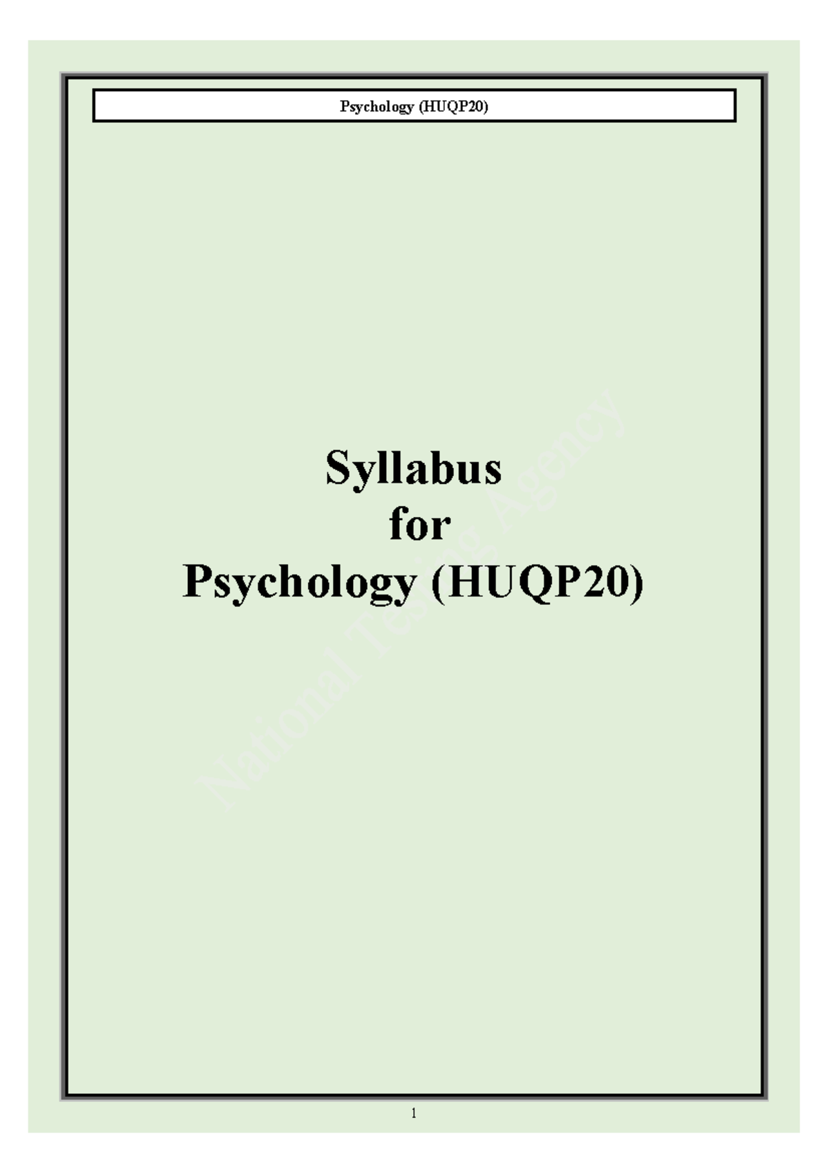 Pg-ugc - ,,nhbjhbj - Applied Psychology - 1 Psychology (HUQP20 ...