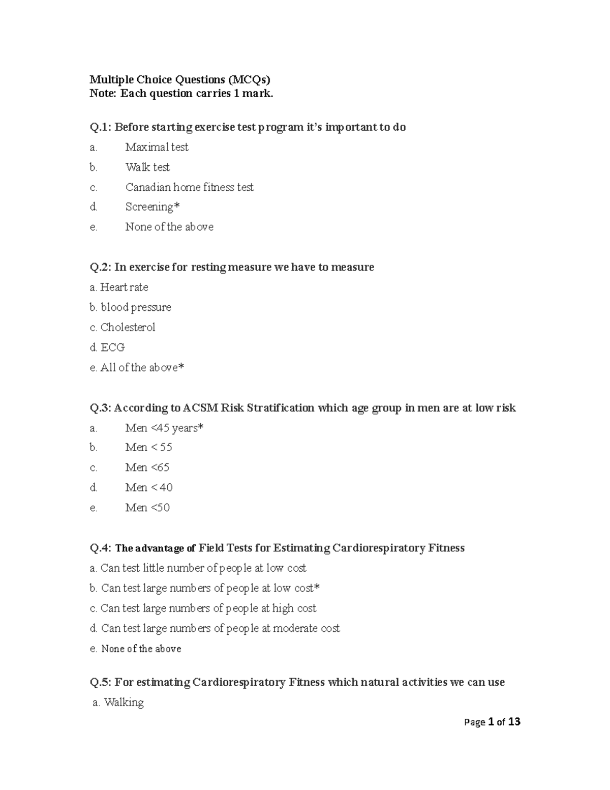 MCQS - include mcqs for practice - Multiple Choice Questions (MCQs ...