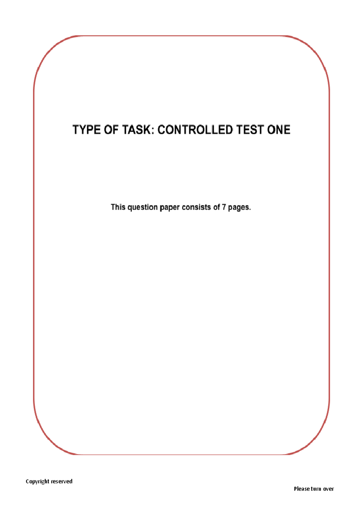 2025 Grade 12 Geography Test 1 Question Paper - Studocu