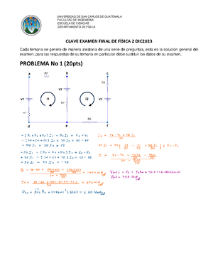 Física 2 - 152 - USAC - Studocu