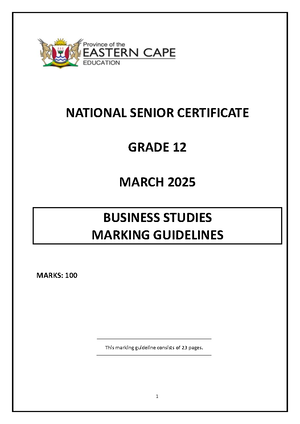 2024 Grade 11 ATP - 2024 ANNUAL TEACHING PLANS: BUSINESS STUDIES: GRADE ...