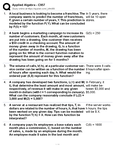 C957 - Applied Algebra - Studocu