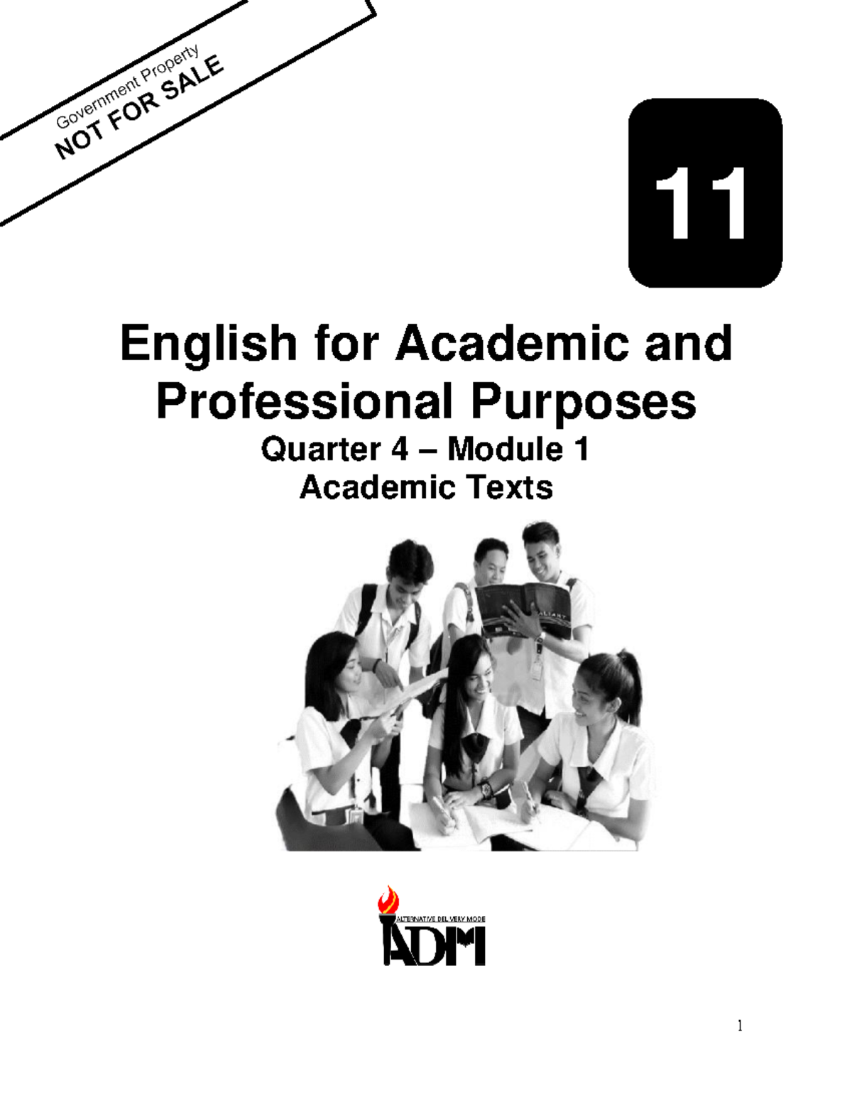 584506008 Q4 EAPP ADM - Module 1: Academic Texts and Argumentation ...
