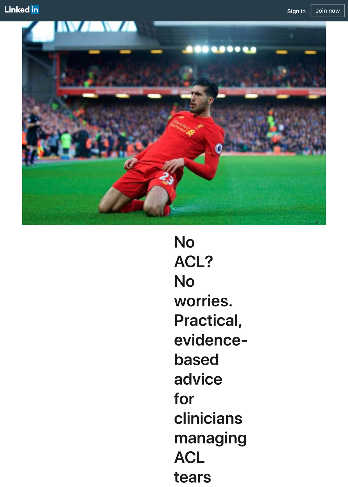 No ACL? No Worries: Evidence-Based Guidance for Non-Surgical ACL ...