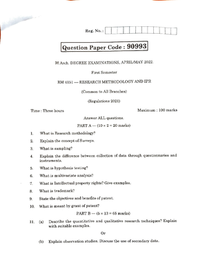 Nc4201 s Hoert n OTES - Make use of it - A.V.C OF ENGINEERING ...