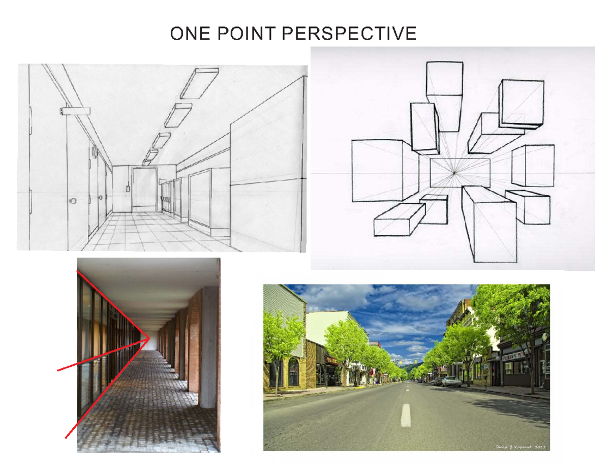 Perspective 1 Homework: Understanding One & Two Point Perspective - Studocu