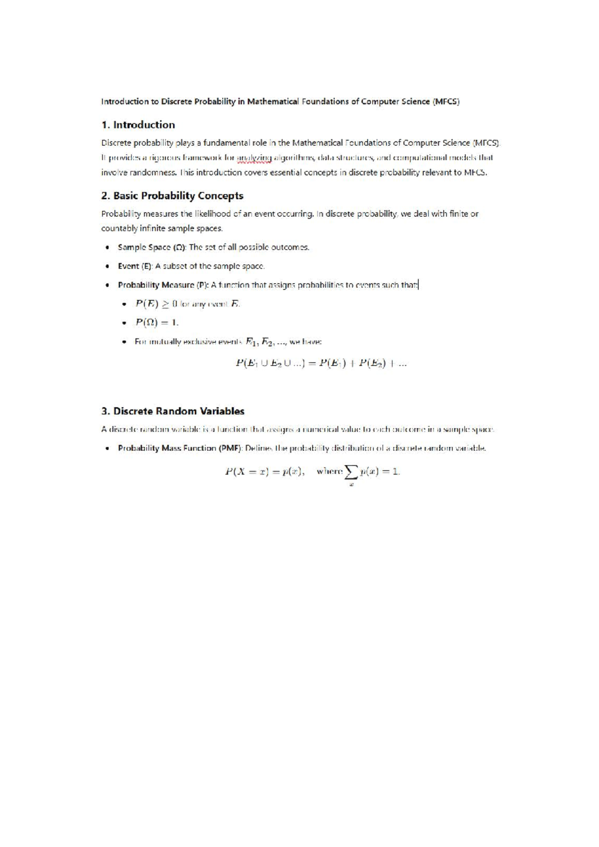 Software Quality Engineering - Introduction to Discrete Probability in ...