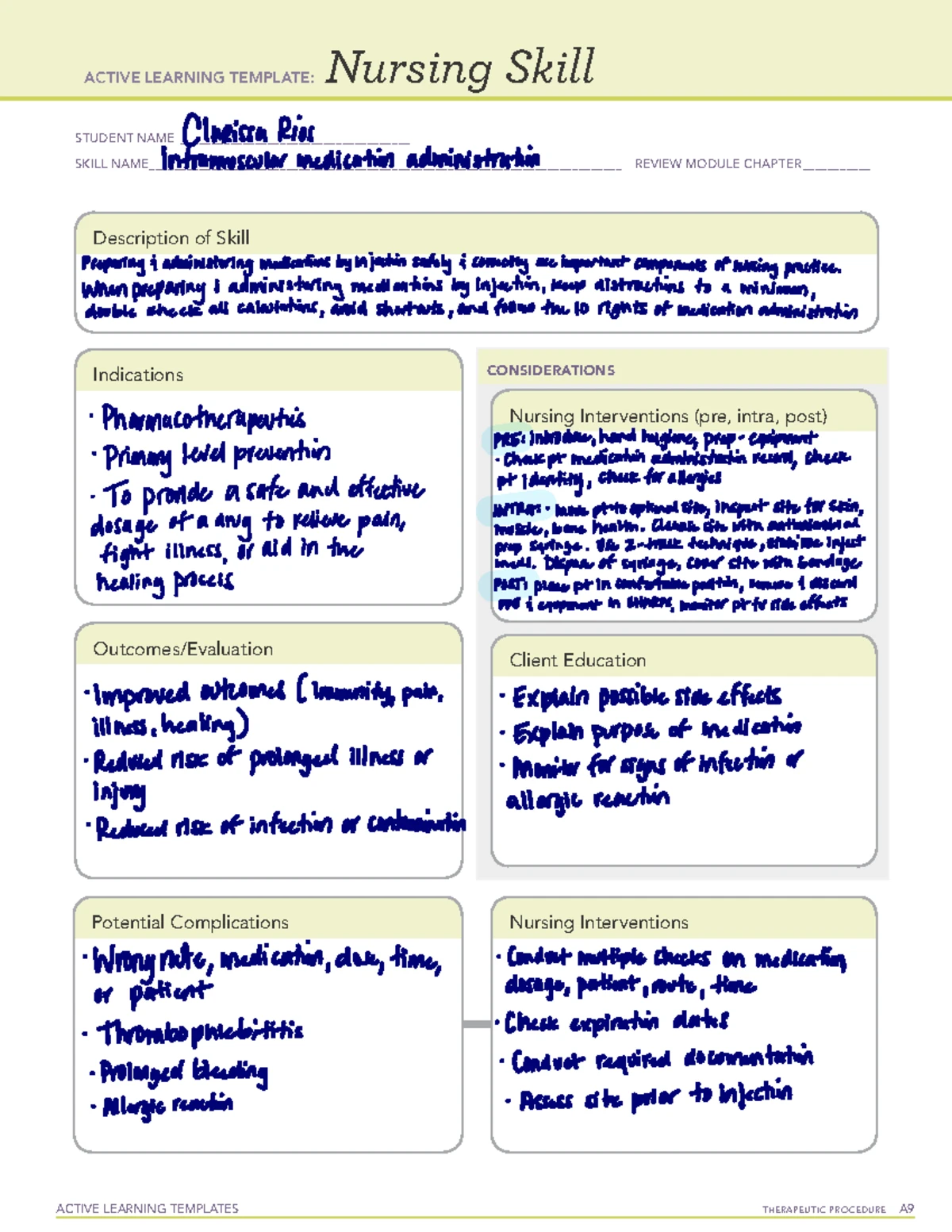Nursing Skill PPD skin test - ACTIVE LEARNING TEMPLATES THERAPEUTIC ...