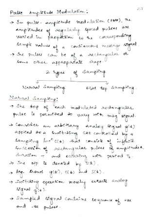 BEC402 Module 2: Amplitude Modulation Fundamentals Notes - Studocu