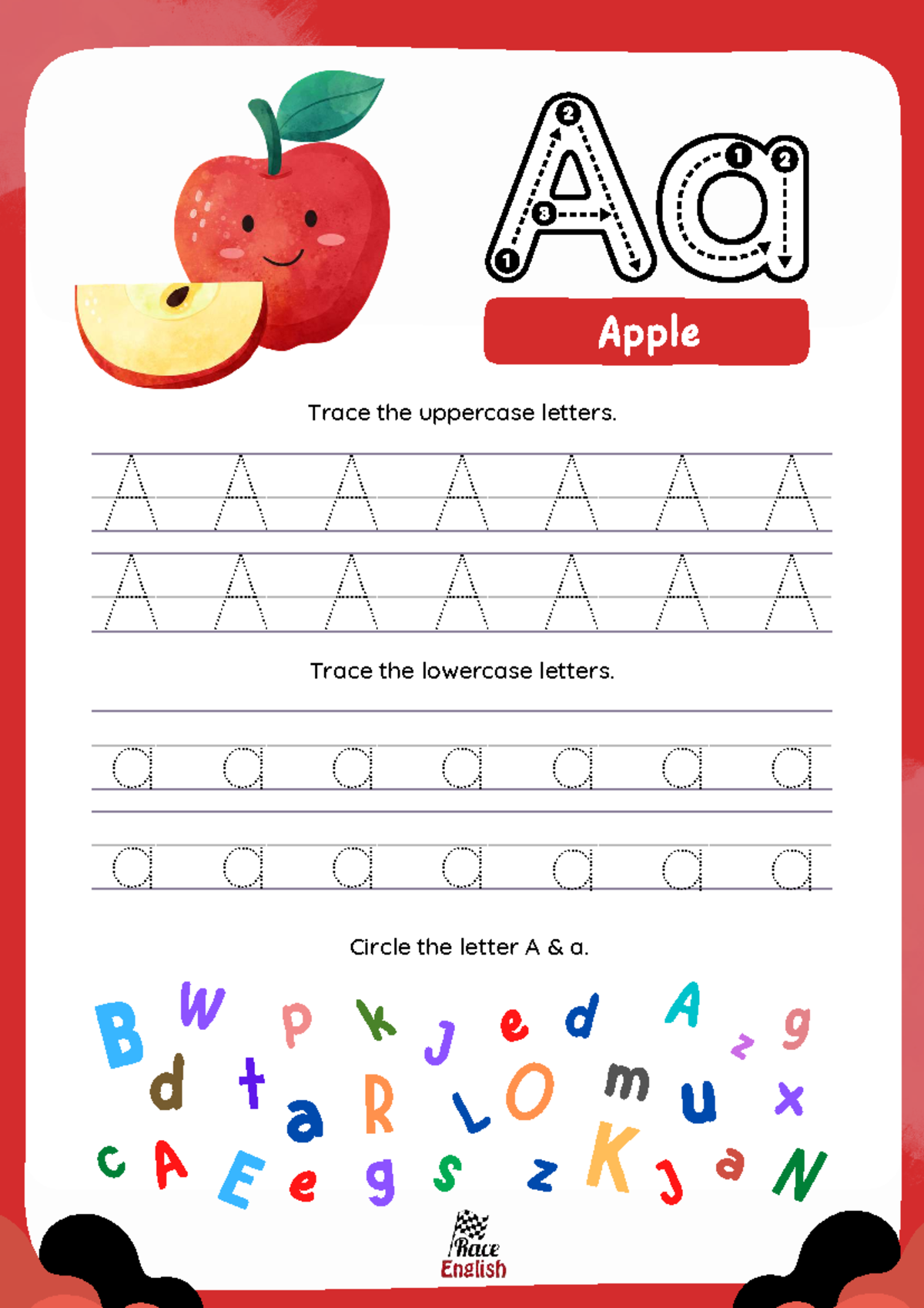 Tracing Uppercase and Lowercase Letters A-Z - KID 101 - Studocu